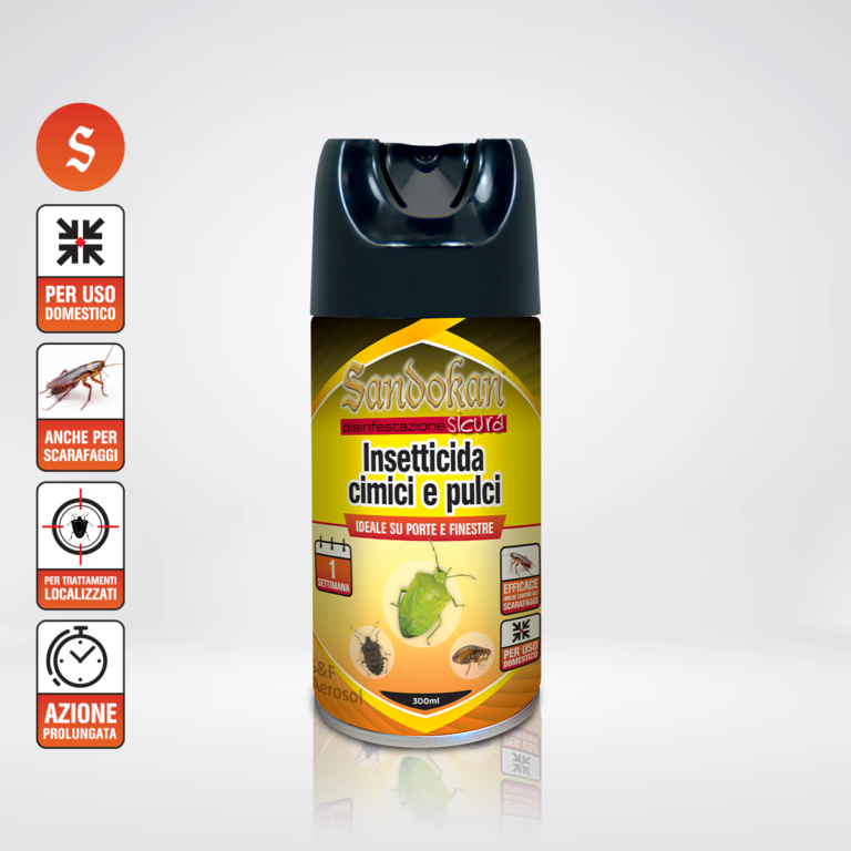 Insecticide against all types of bed bugs - Sandokan
