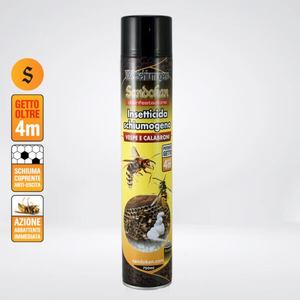 Foam insecticide for wasps and hornets - Natural Insecticides for ...