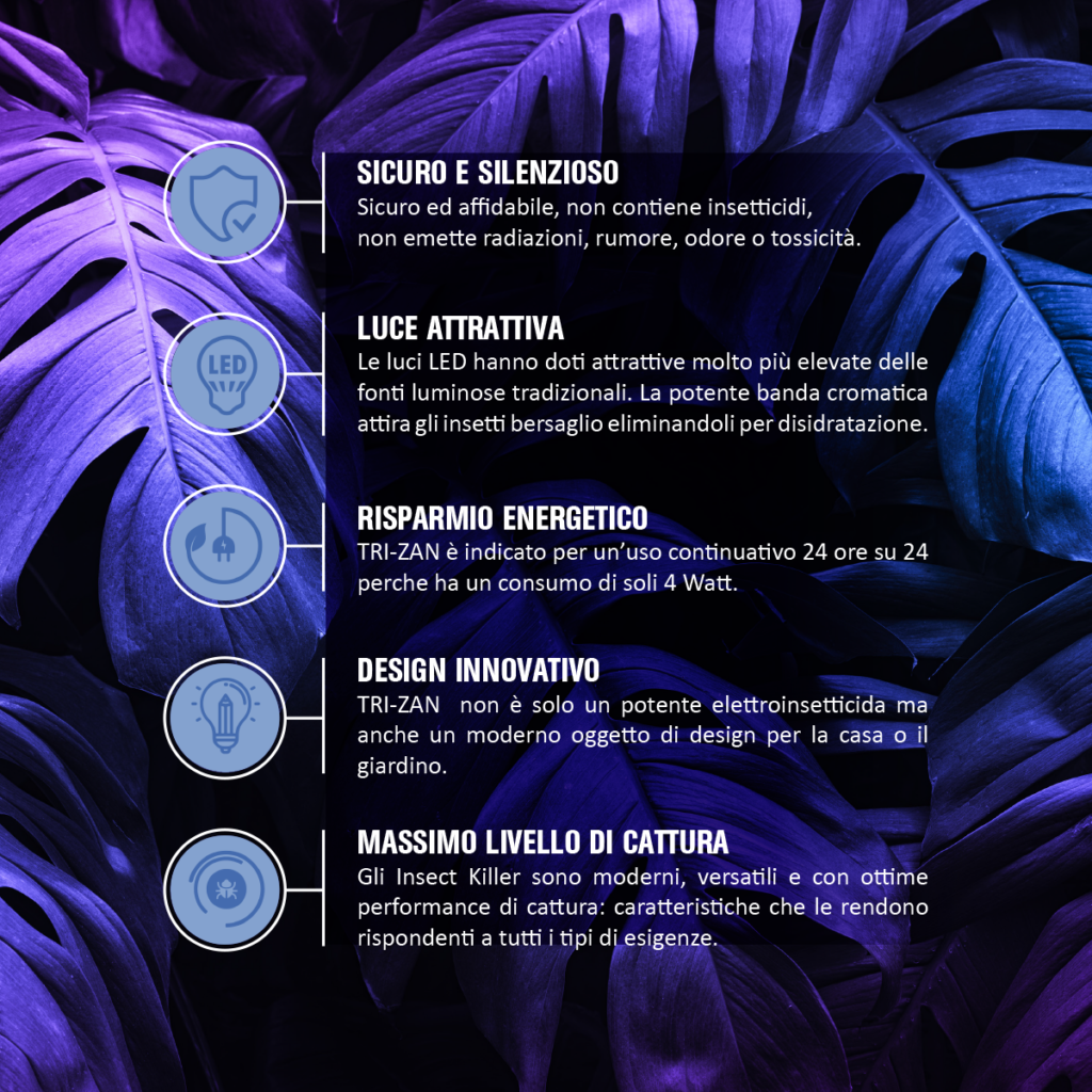 "TRIZAN ITALY" USB electroinsecticide - Sandokan