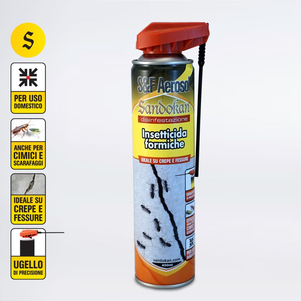 Ant insecticide with precision nozzle - Sandokan