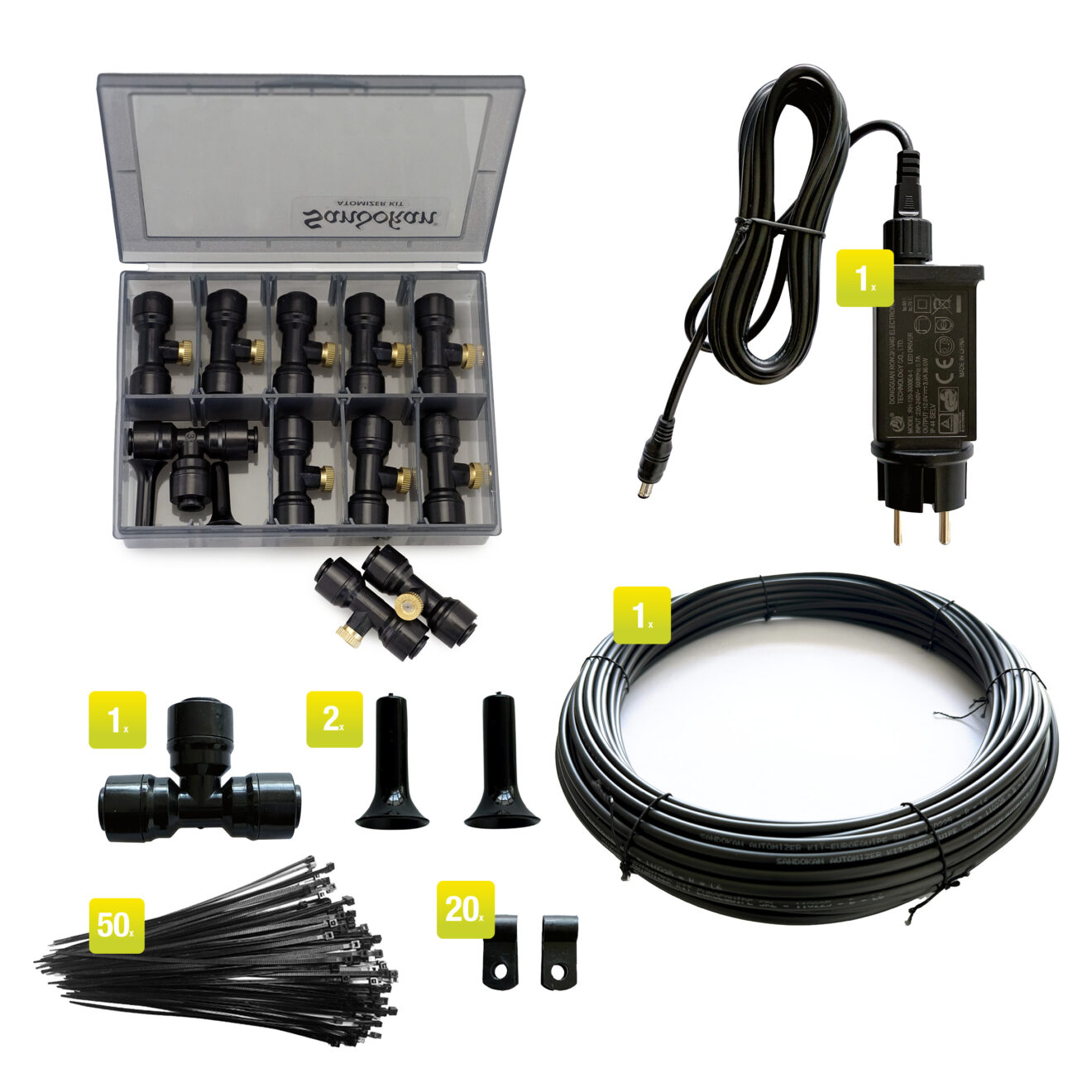 AUTOMIZER Nebulizzatore Antizanzare da Giardino Automatico - Sandokan